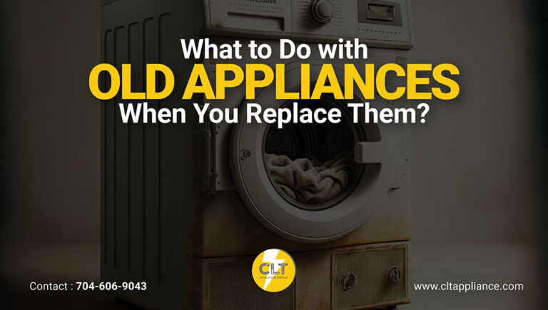 How to Dispose of Old Appliances When Replacing Them